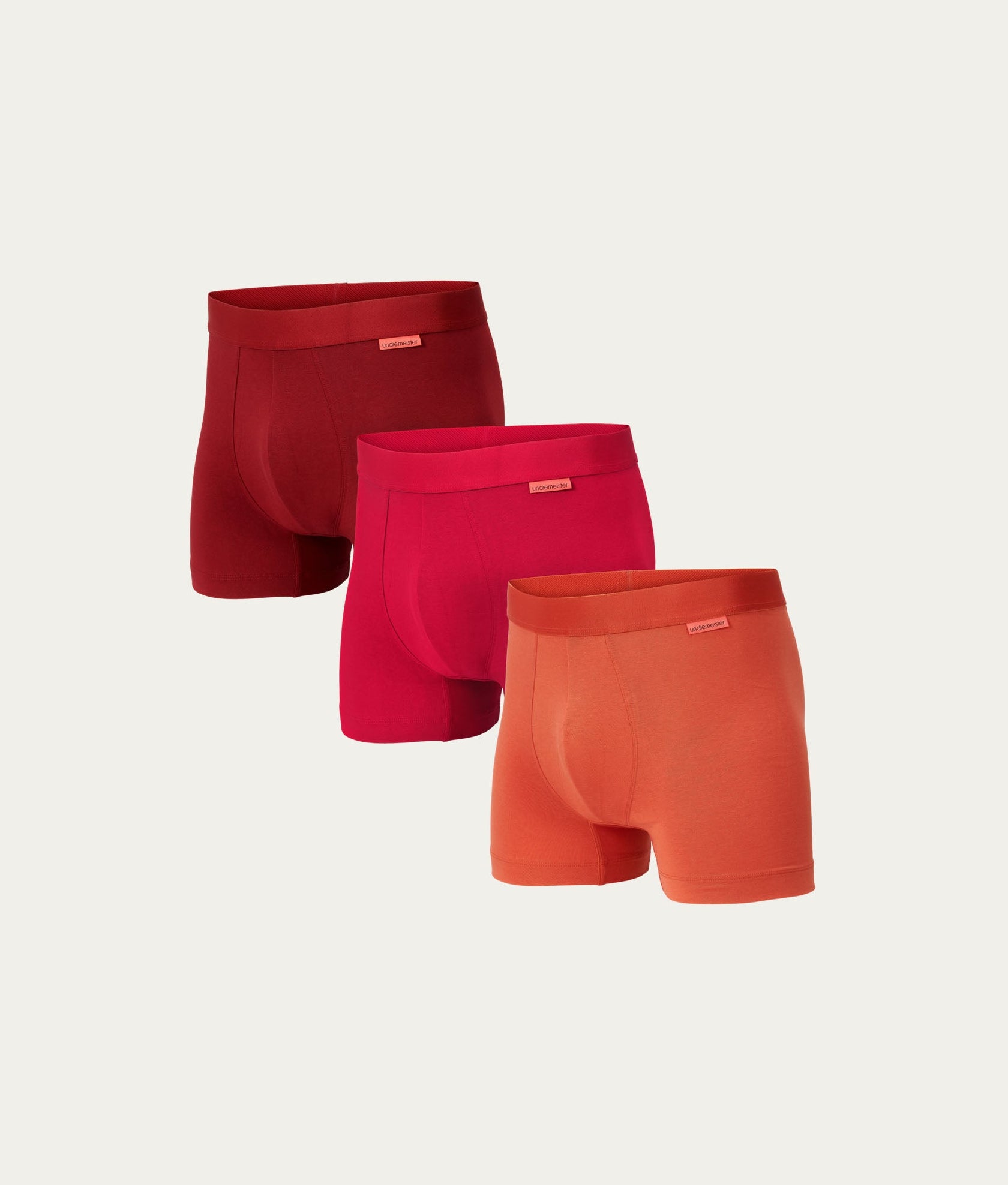 Boxershort Roodtinten (3-pack) - Undiemeister
