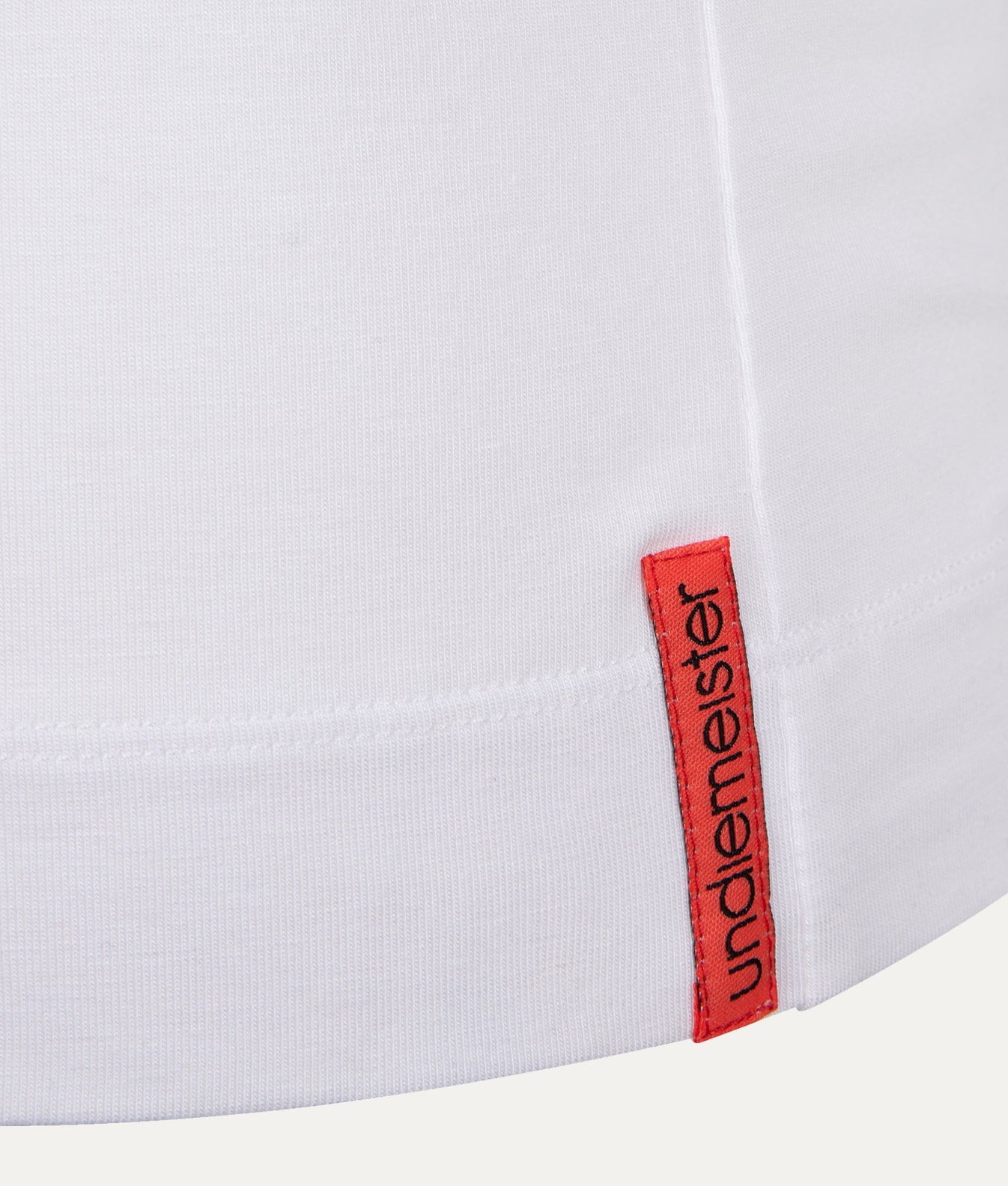 Witte Slim Fit Tanktop Chalk White (6-pack) - Undiemeister